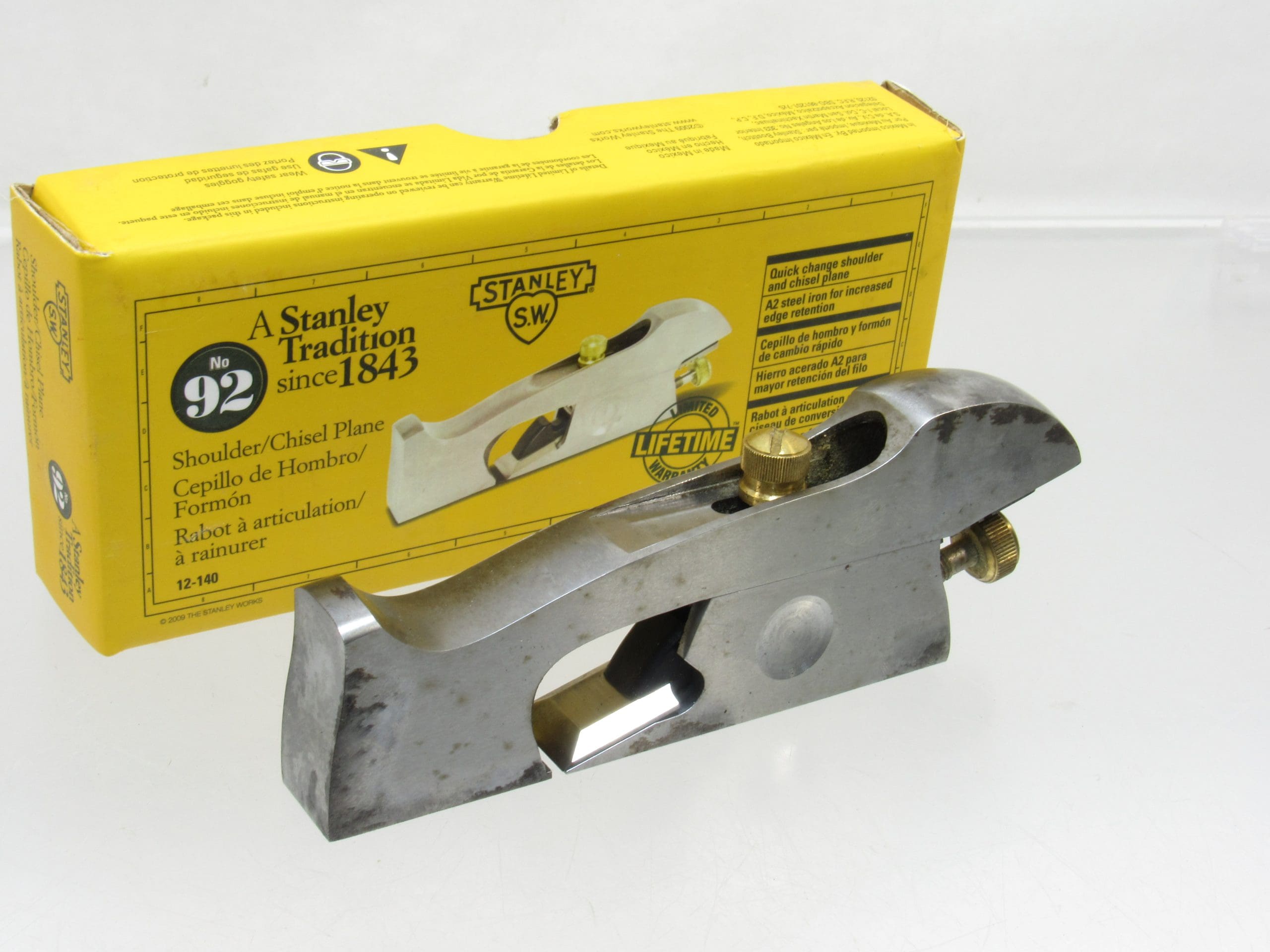 Newer Made Stanley # 92 Shoulder / Chisel Plane In Original Box ...
