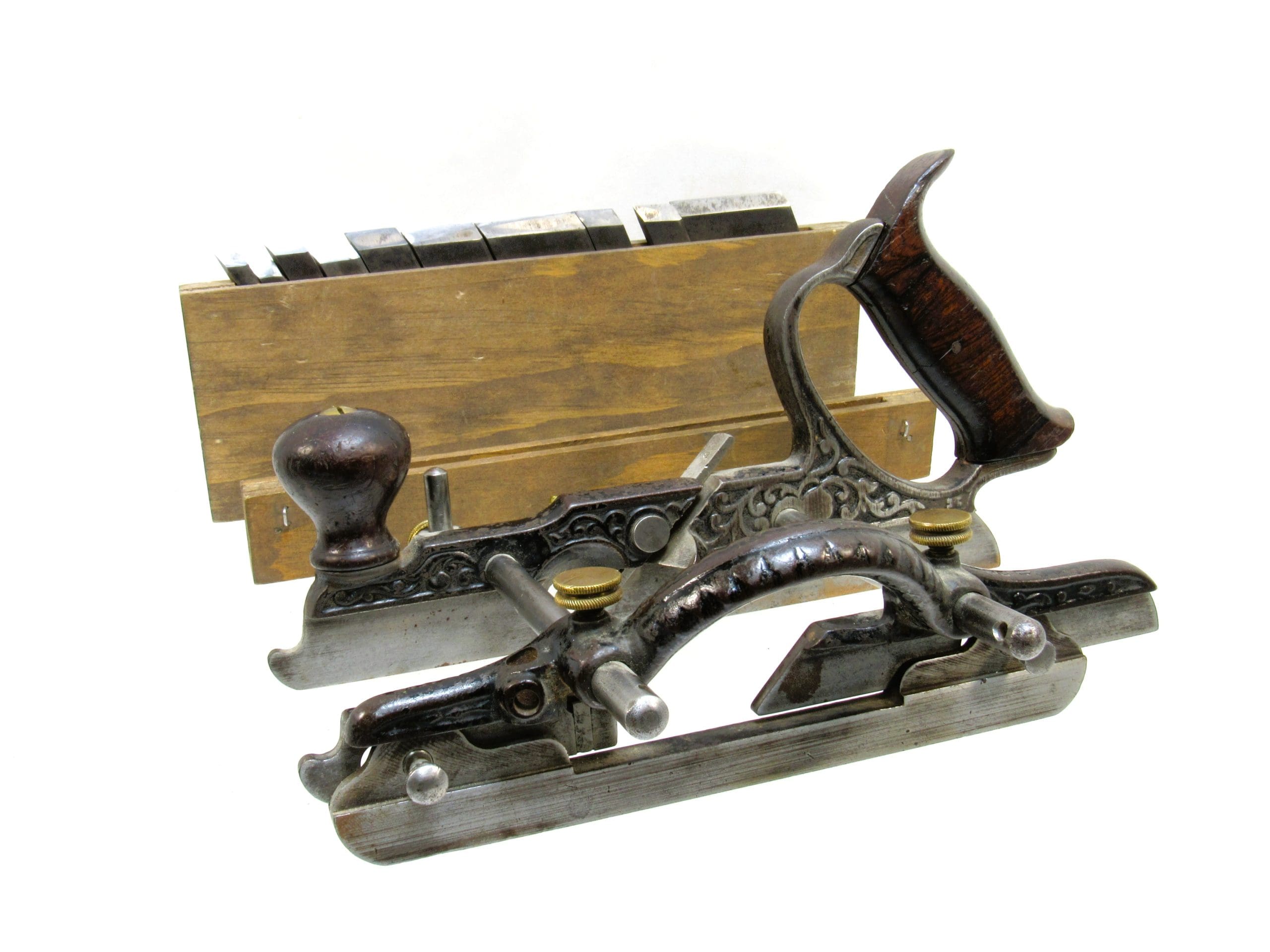 Great Early Stanley # 46 Skew Cutter Combination Plow Plane Early Type ...