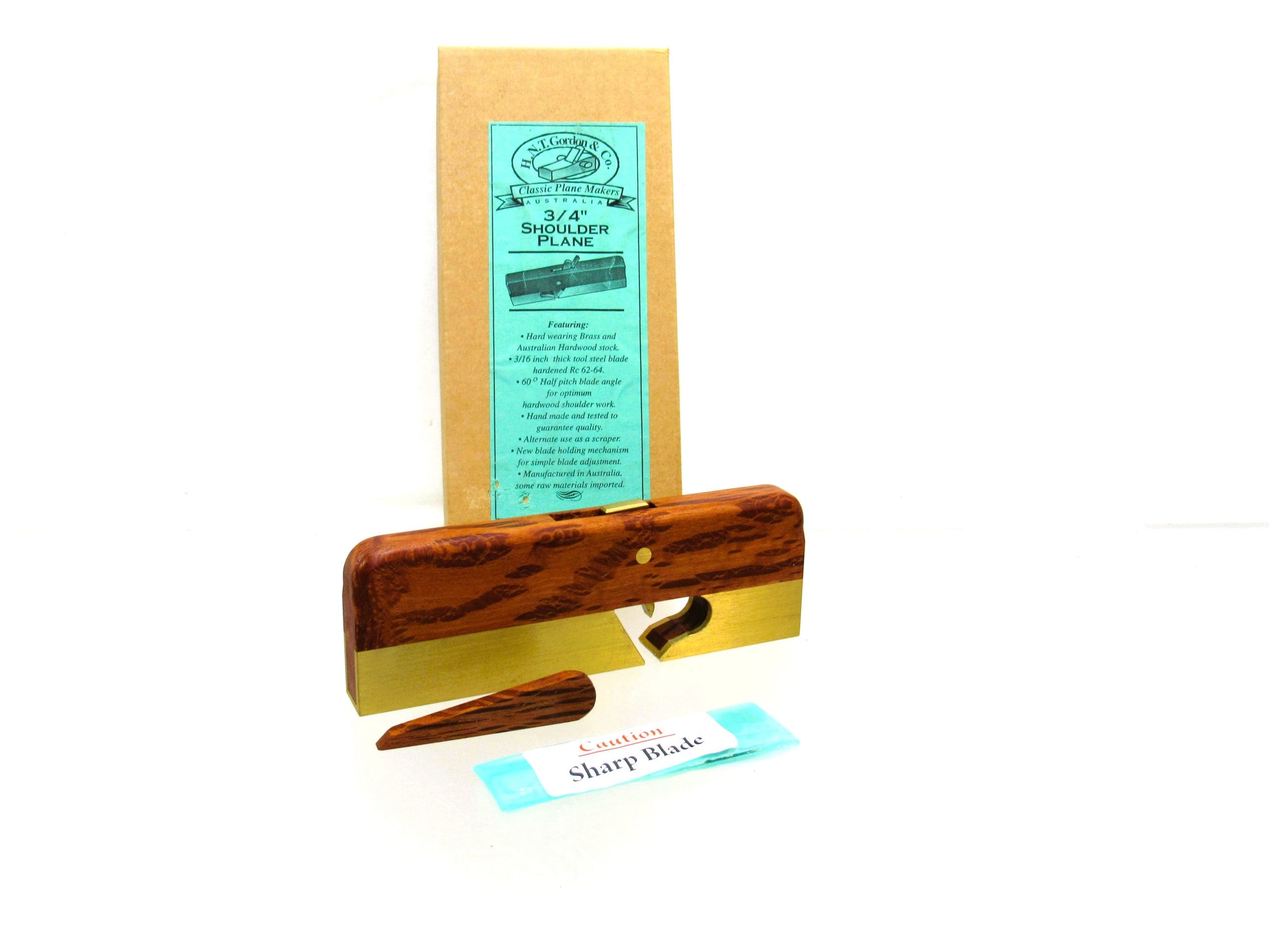 New in Box HNT Gordon 3/4" Shoulder Plane In Very Rare Rose Sheoak ...