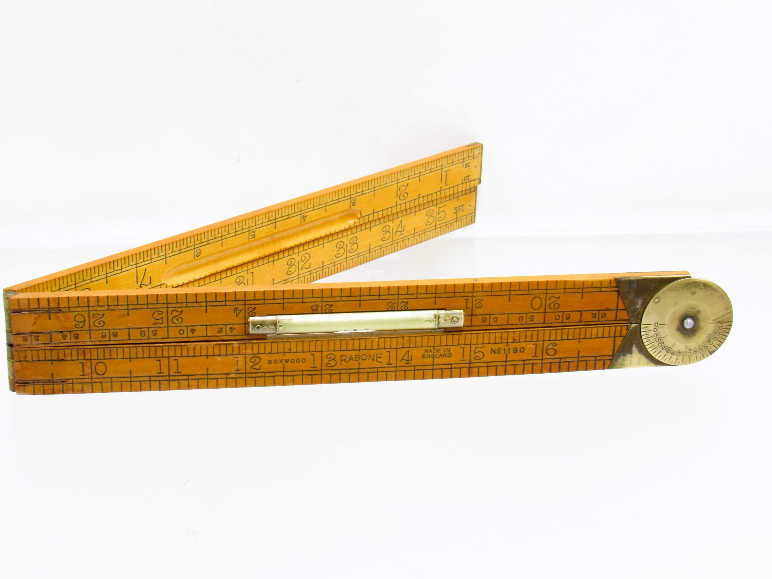 Superb Rabone 1190 Rule , Protractor , Level - Michael Rouillard ...