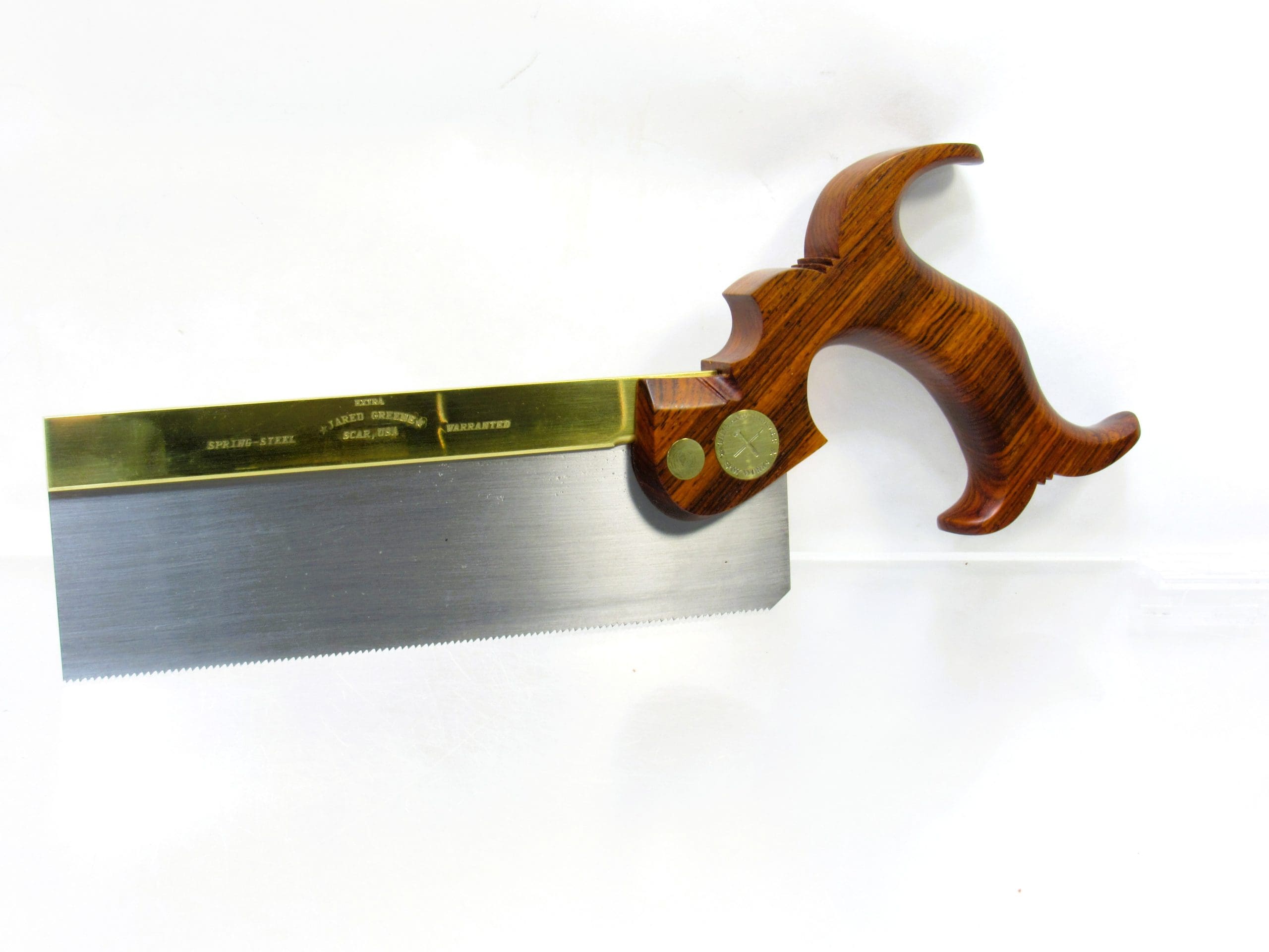 New Unused Phenomenal Jared Greene File & Hammer Saw Works 8" Dovetail ...