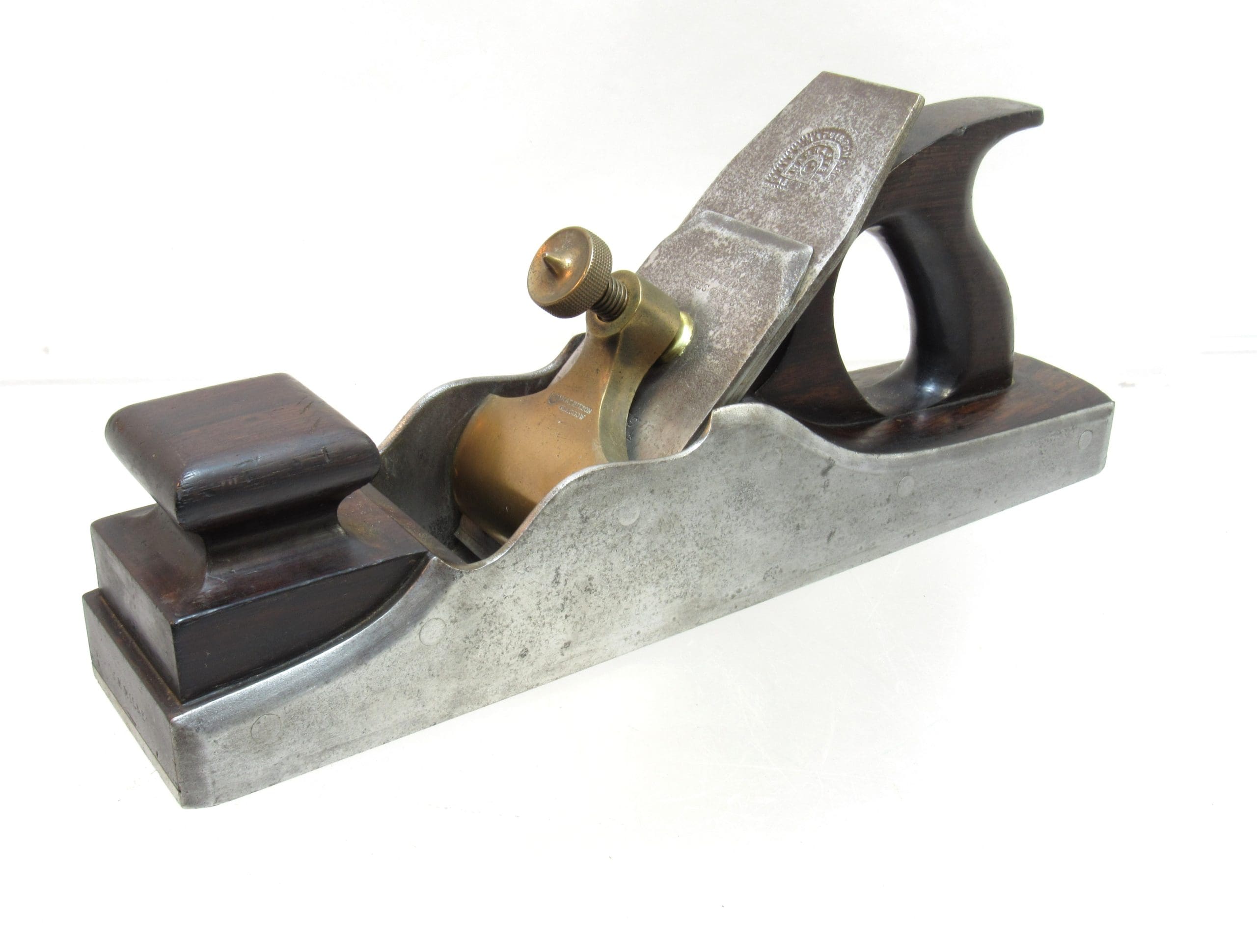 Great Mathieson Glasgow No 845 Panel Plane Rosewood Infill Dovetailed ...