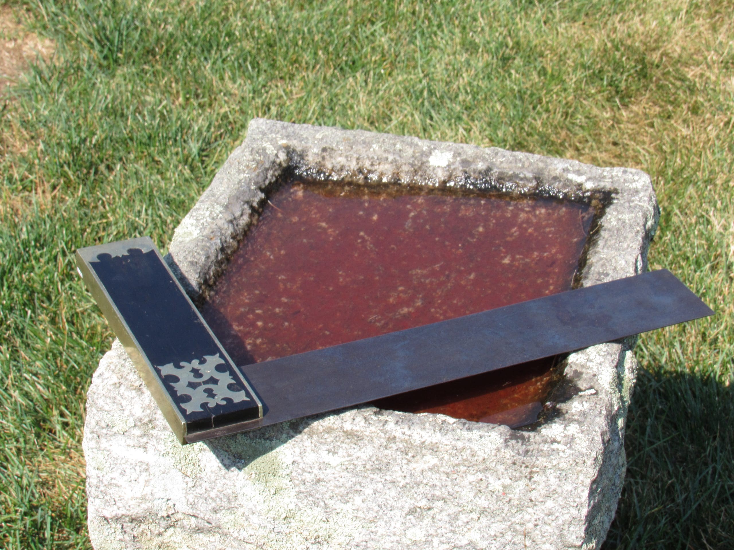 A Show Stopper Phenomenal Victorian Era Decorative Try Square With ...