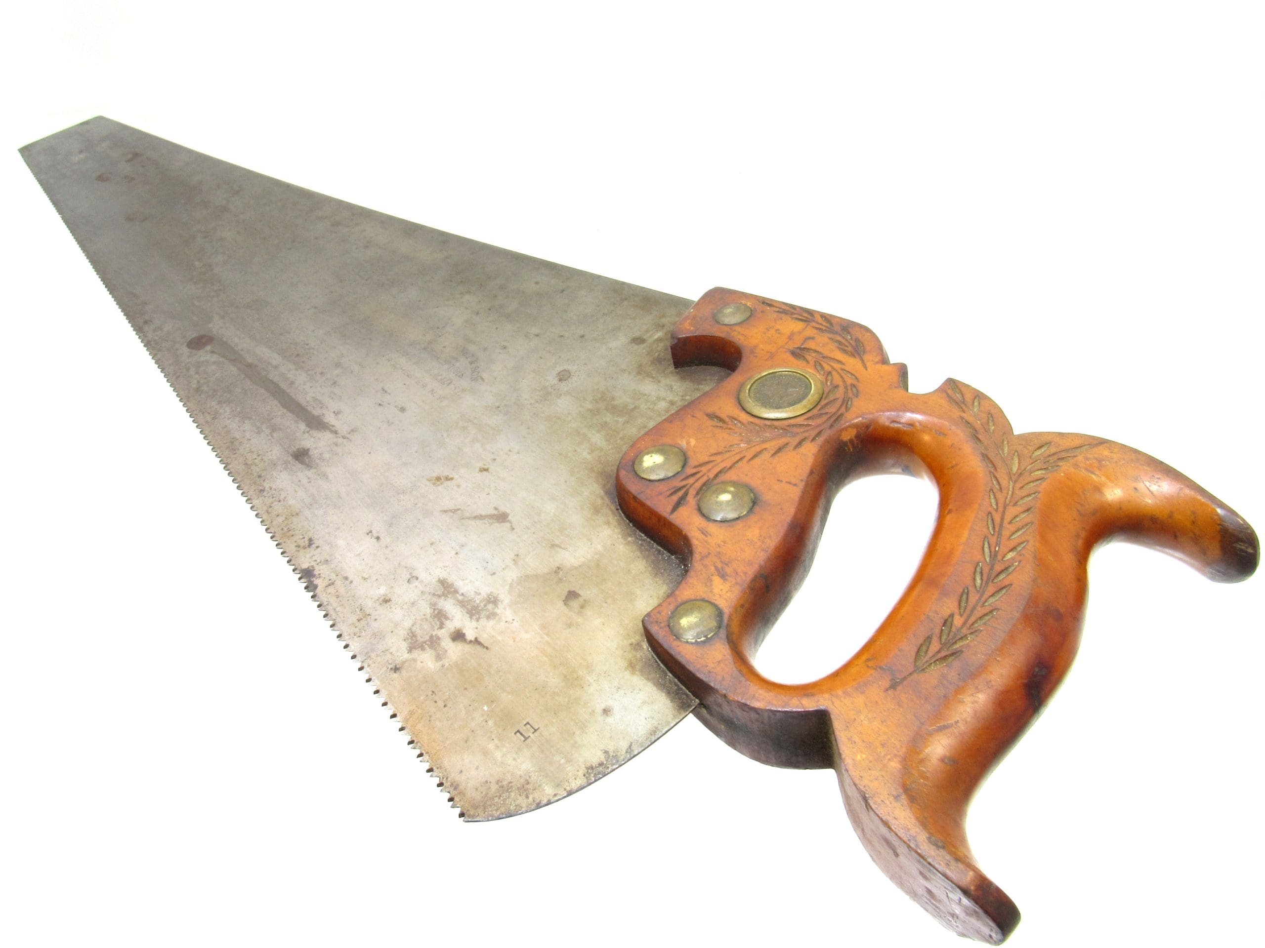 Superb Richardson Brothers No 8 - 26" Long Plate 11 PPI Hand Saw Sharp ...
