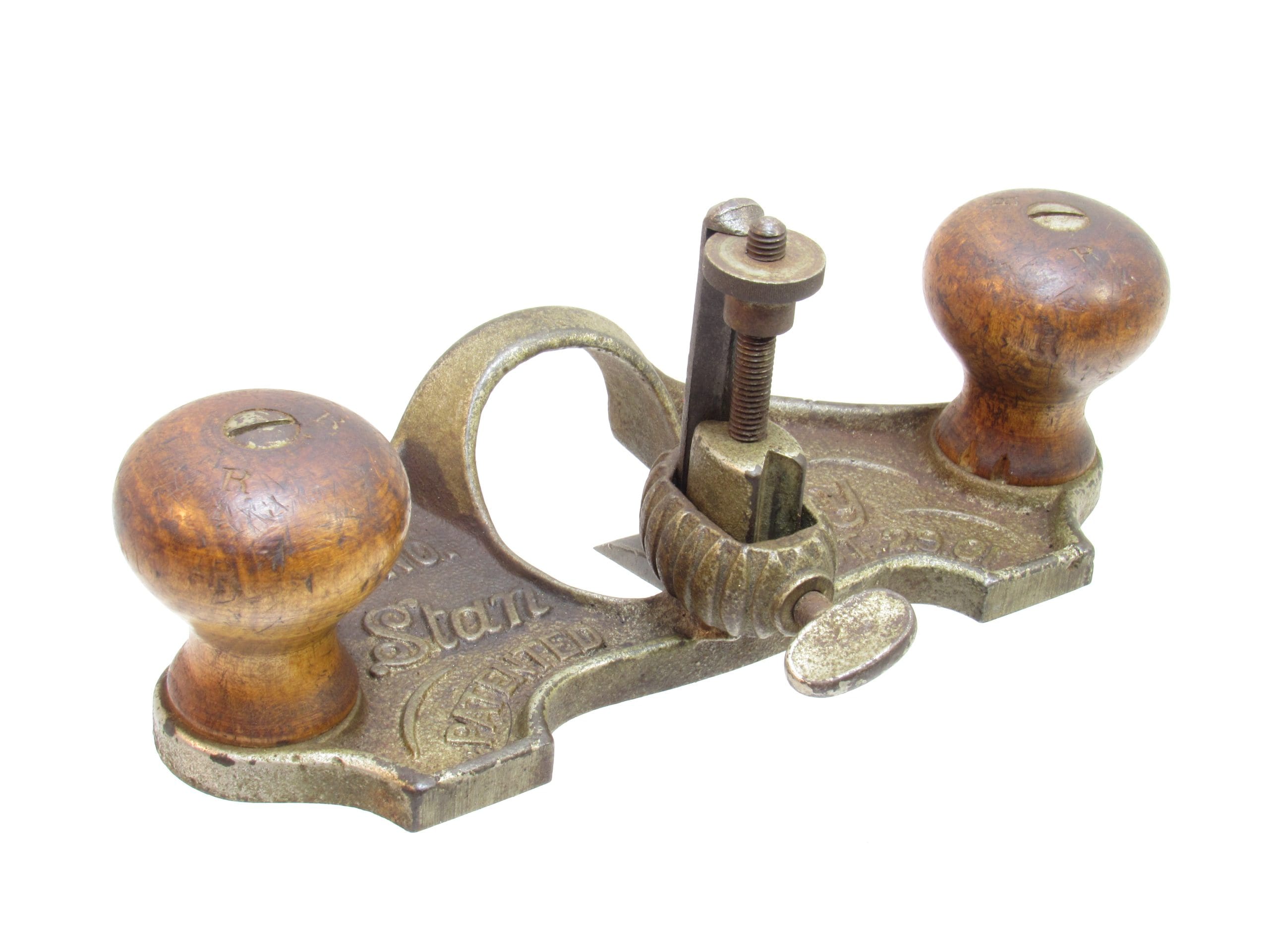 Early Stanley No 71 Router Plane With 1/2" Cutter and Early Script Logo ...