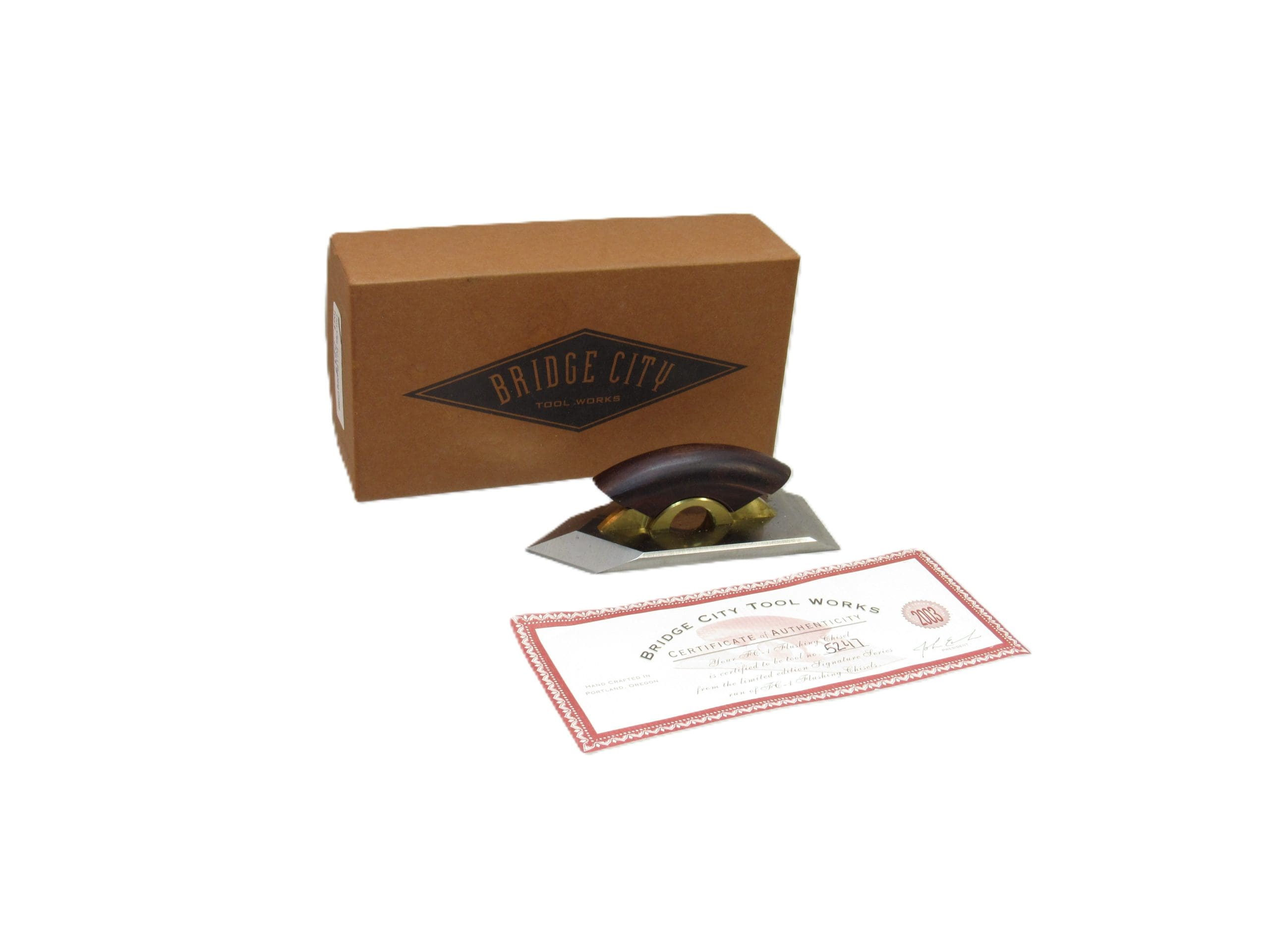 In Box Bridge City Tool FC-1 Flushing Chisel 1101-176S Signature Series ...