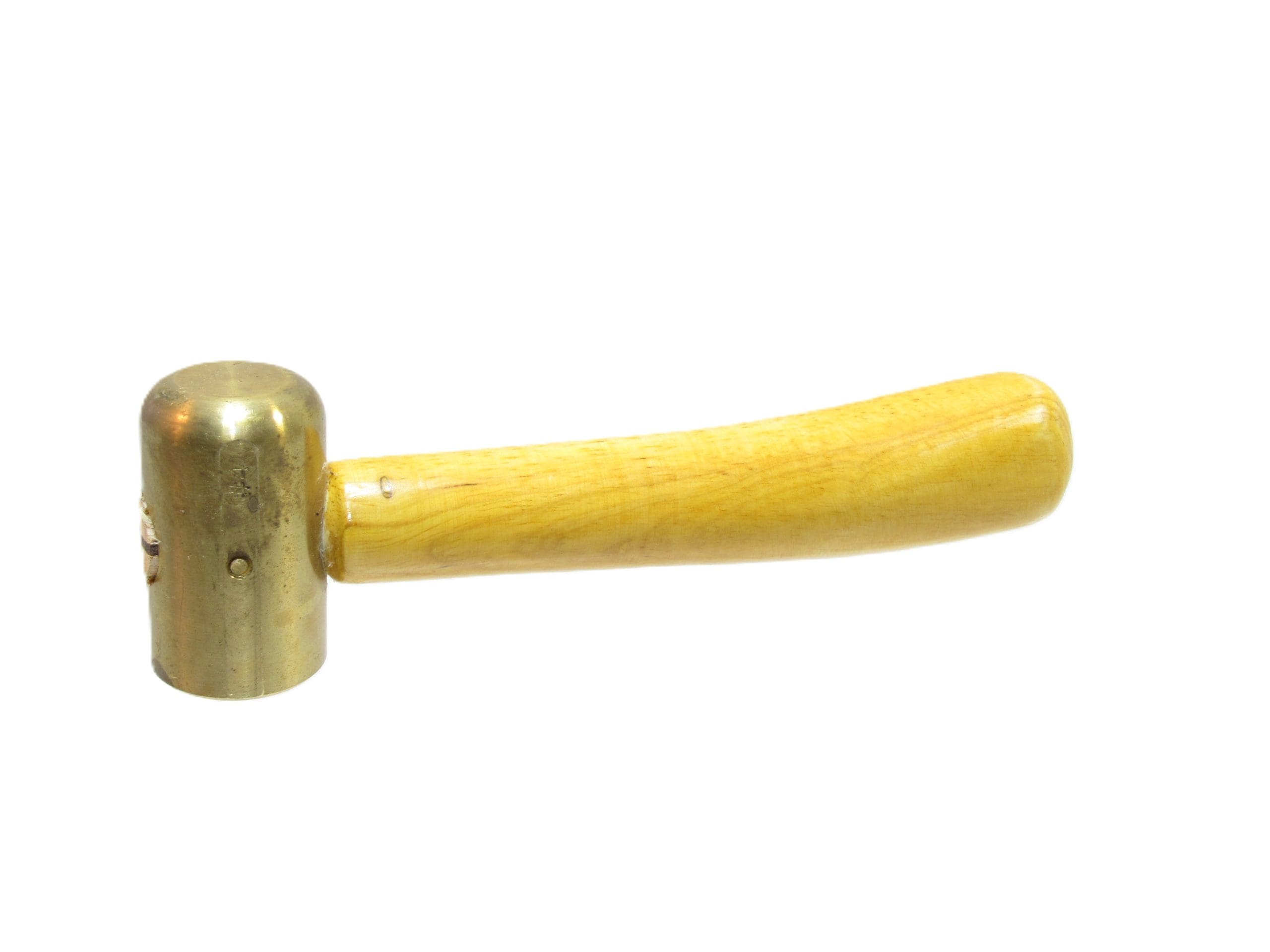 Hard To Find Glen Drake # 4 Brass Head Chisel Hammer Long Discontinued ...