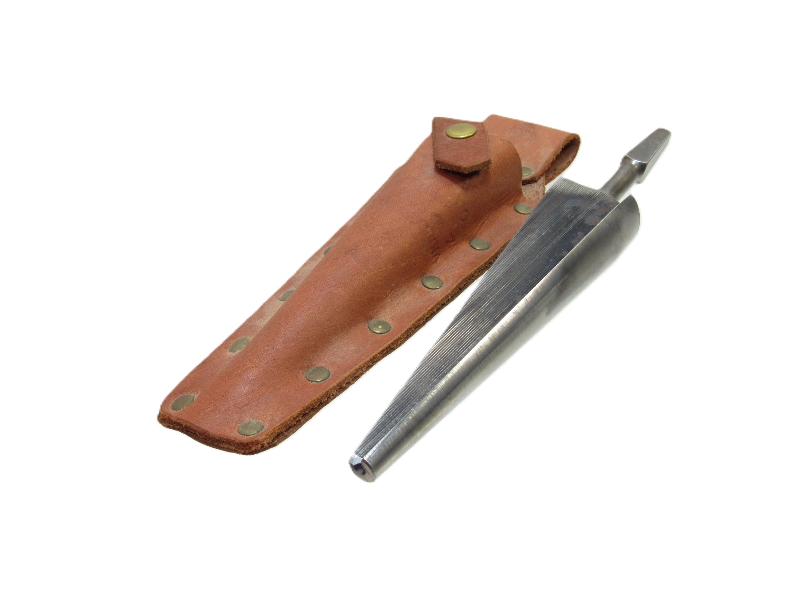 Superb Chairmaker's Tapered Reamer By Fred Emhof In Leather Case ...