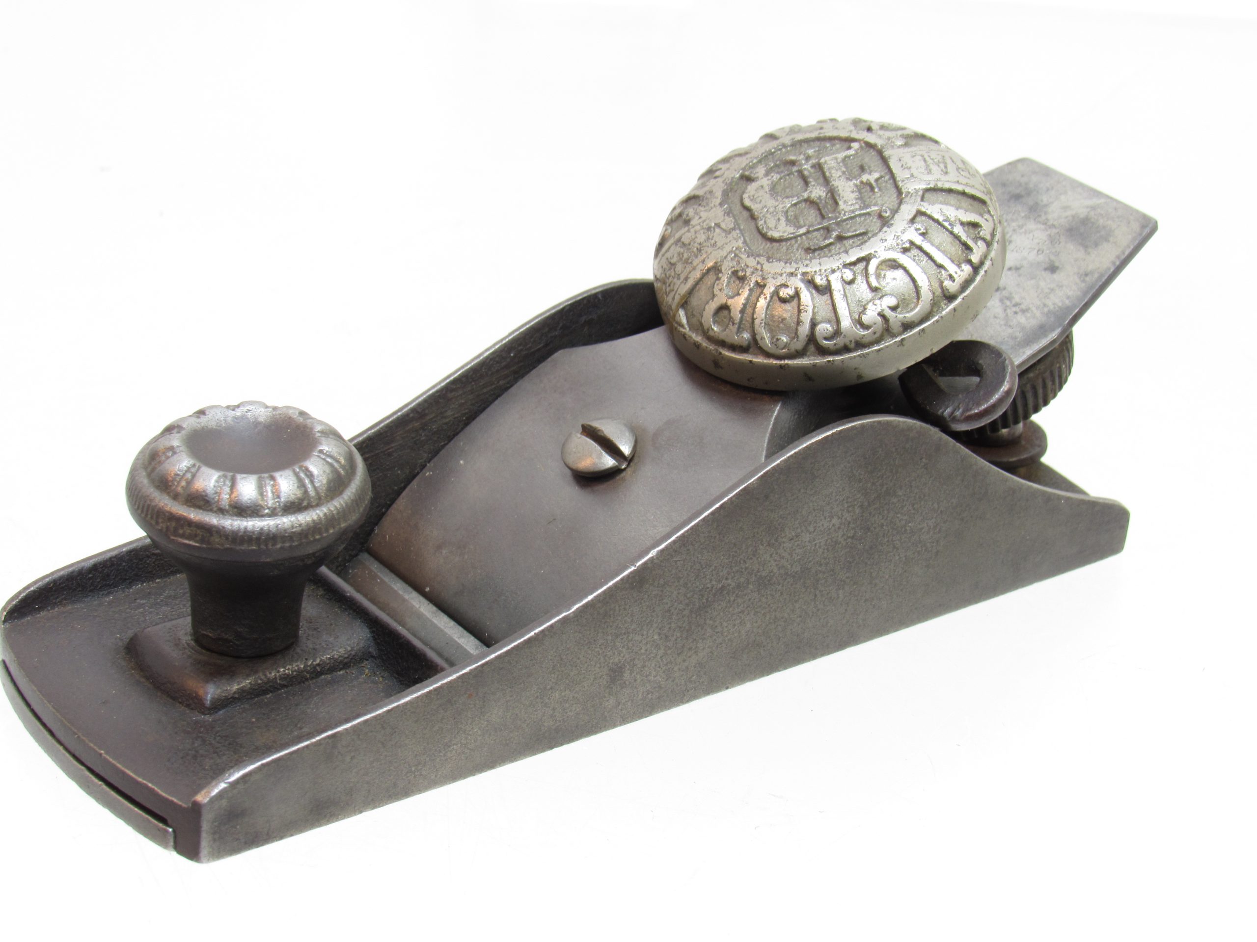Great Leonard Bailey Victor Block Plane With Adjustable Throat & Iron 6 ...