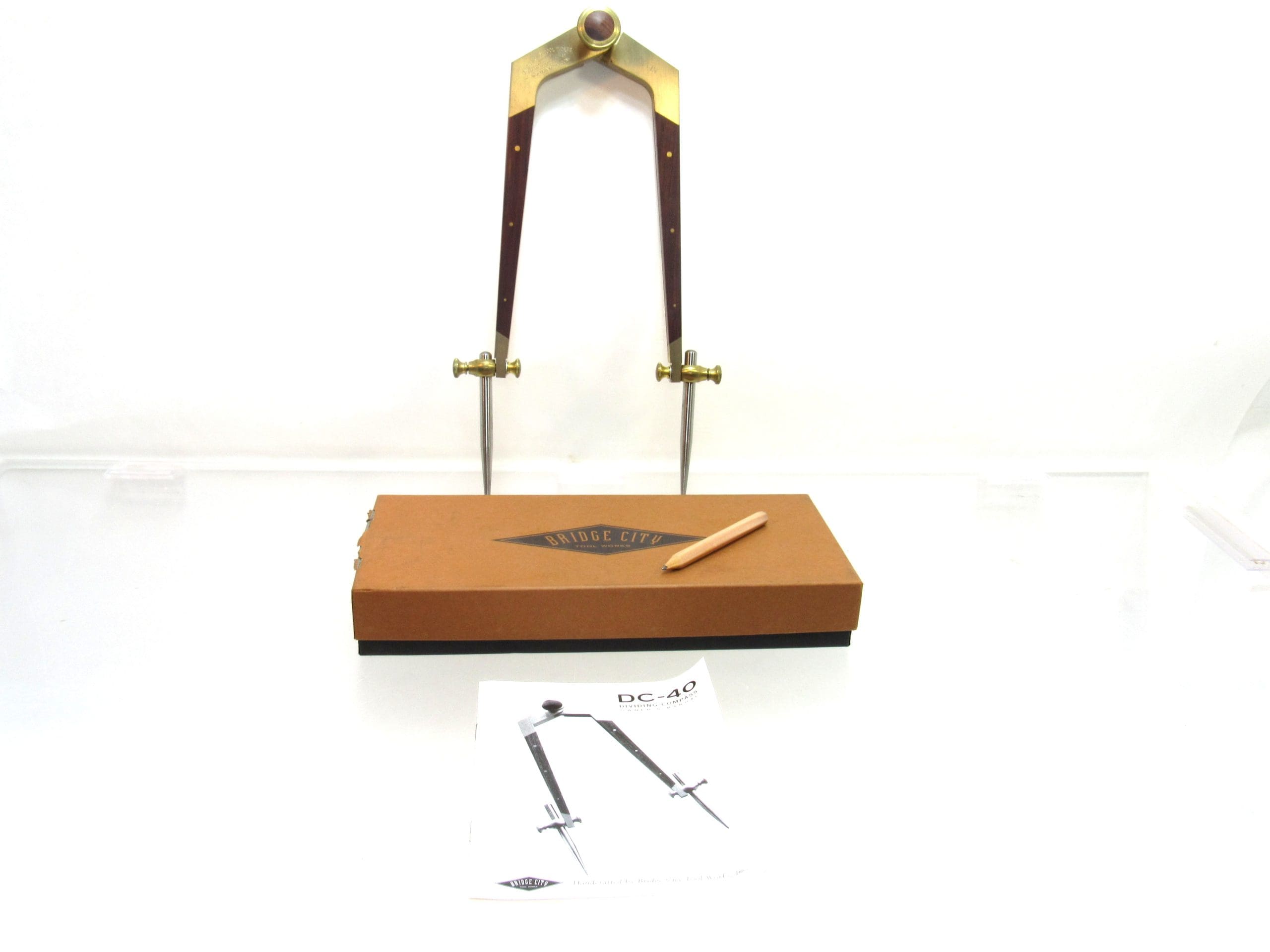 Minty In Box Bridge City Tool DC-40 Dividing Compass Made In USA 1993 ...