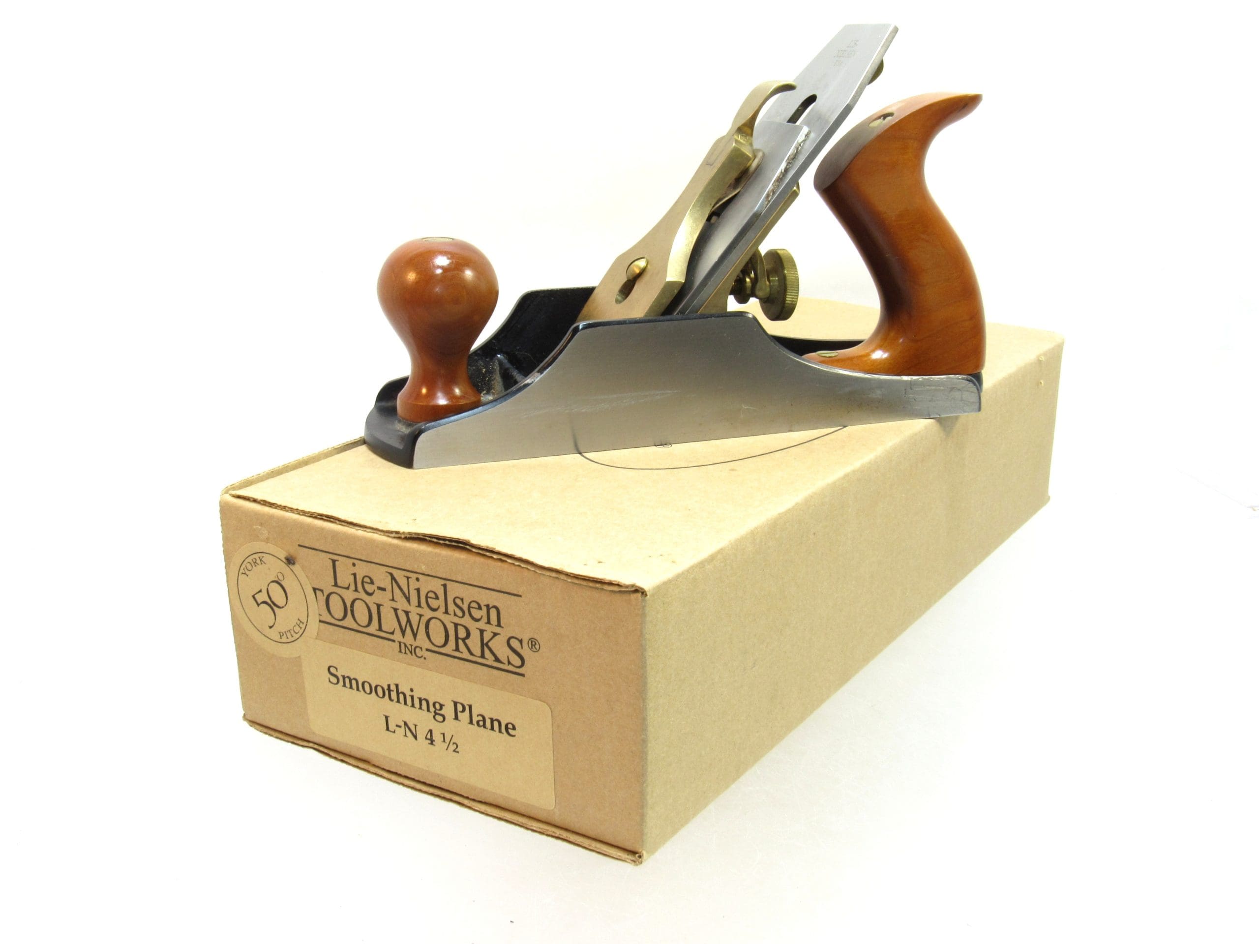 Lie Nielsen No 4 1/2 Smoothing Plane With 50 Degree Frog In Original ...