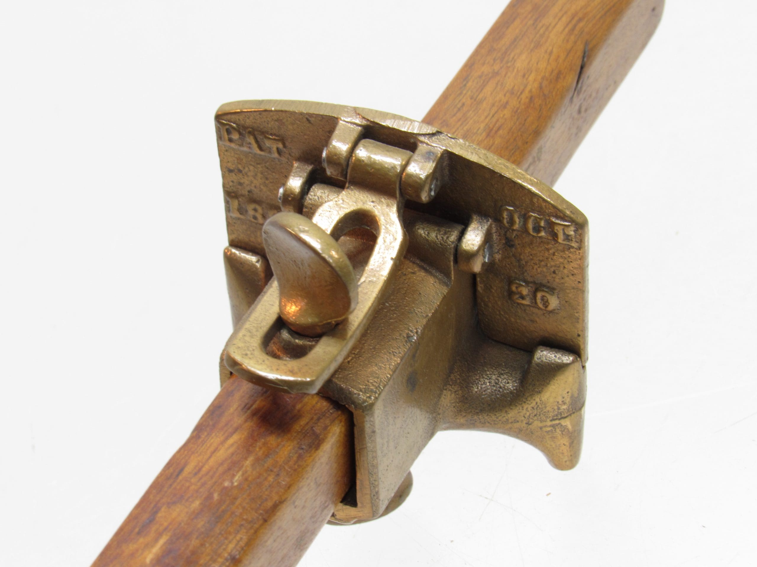 Rare Bates Patented Marking Gauge With Tilting Head Pat Oct 20 1896 ...