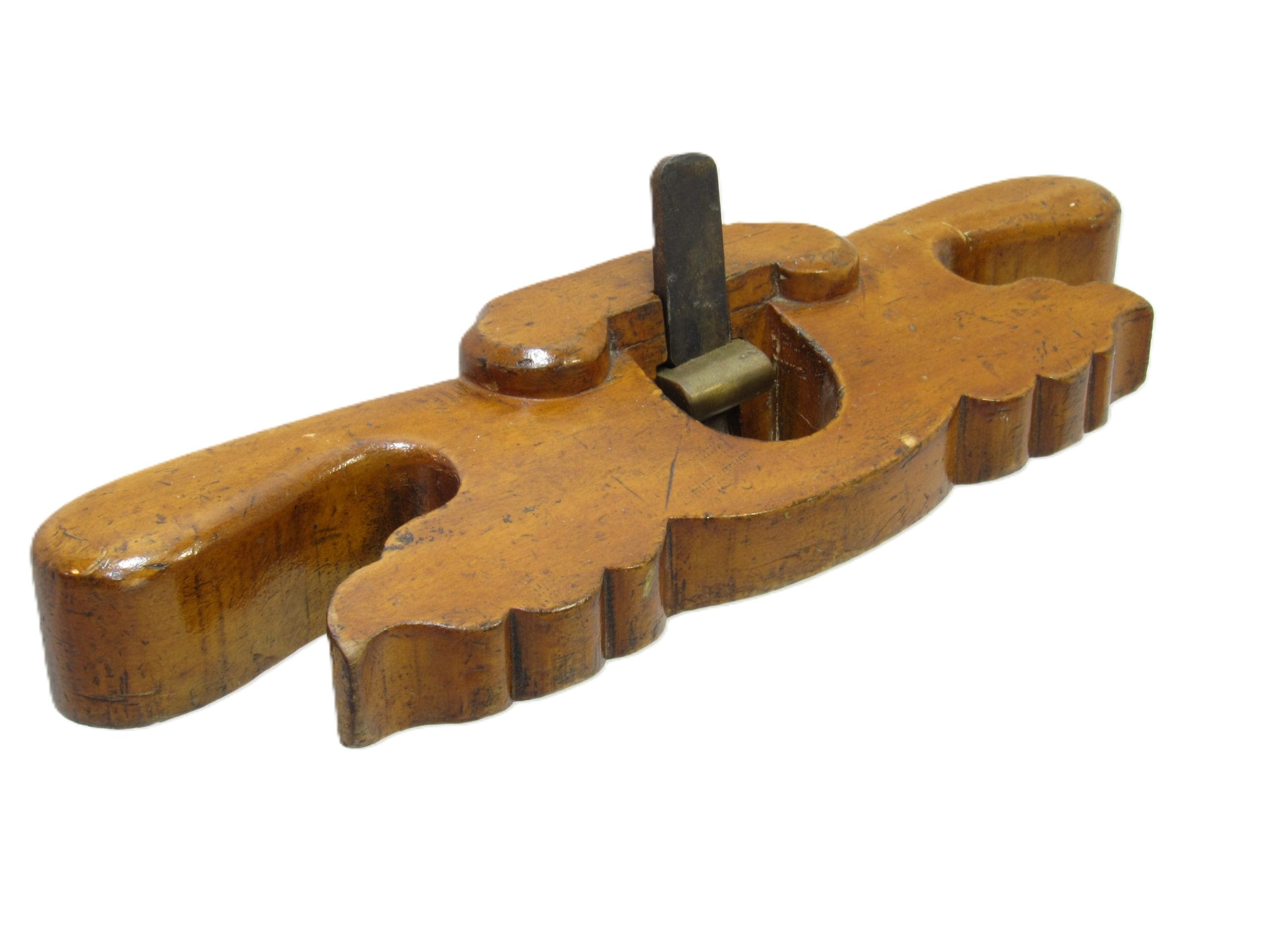 Extra Special Early Large Carved Wooden Router Plane With 9/16" Iron 14 ...