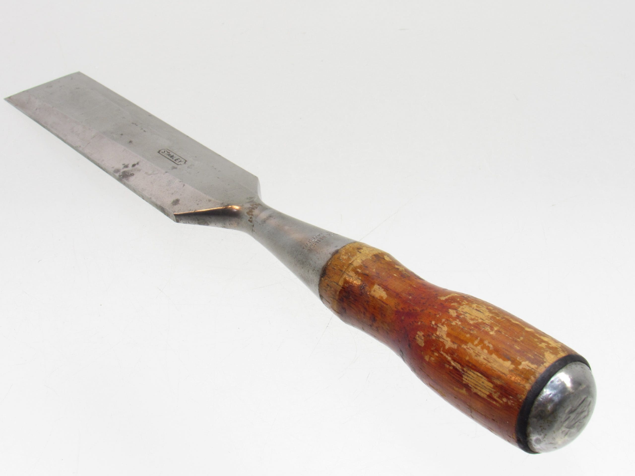 Superb 1 1/2" Wide Stanley Everlasting Chisel 12" Long - Michael ...