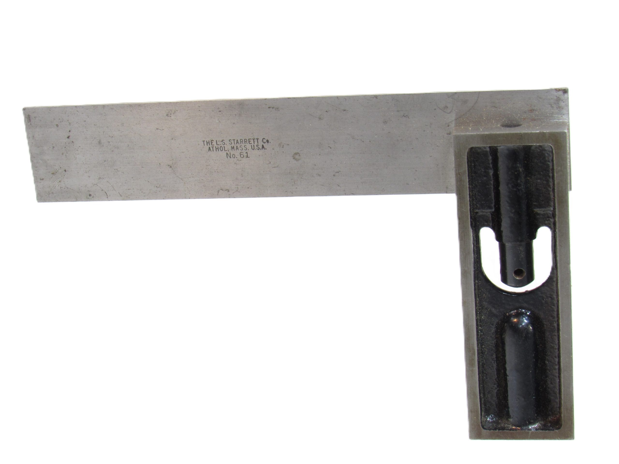 Fine Starrett Co Athol Mass No 61 Reliable 6" Try Square - Michael ...