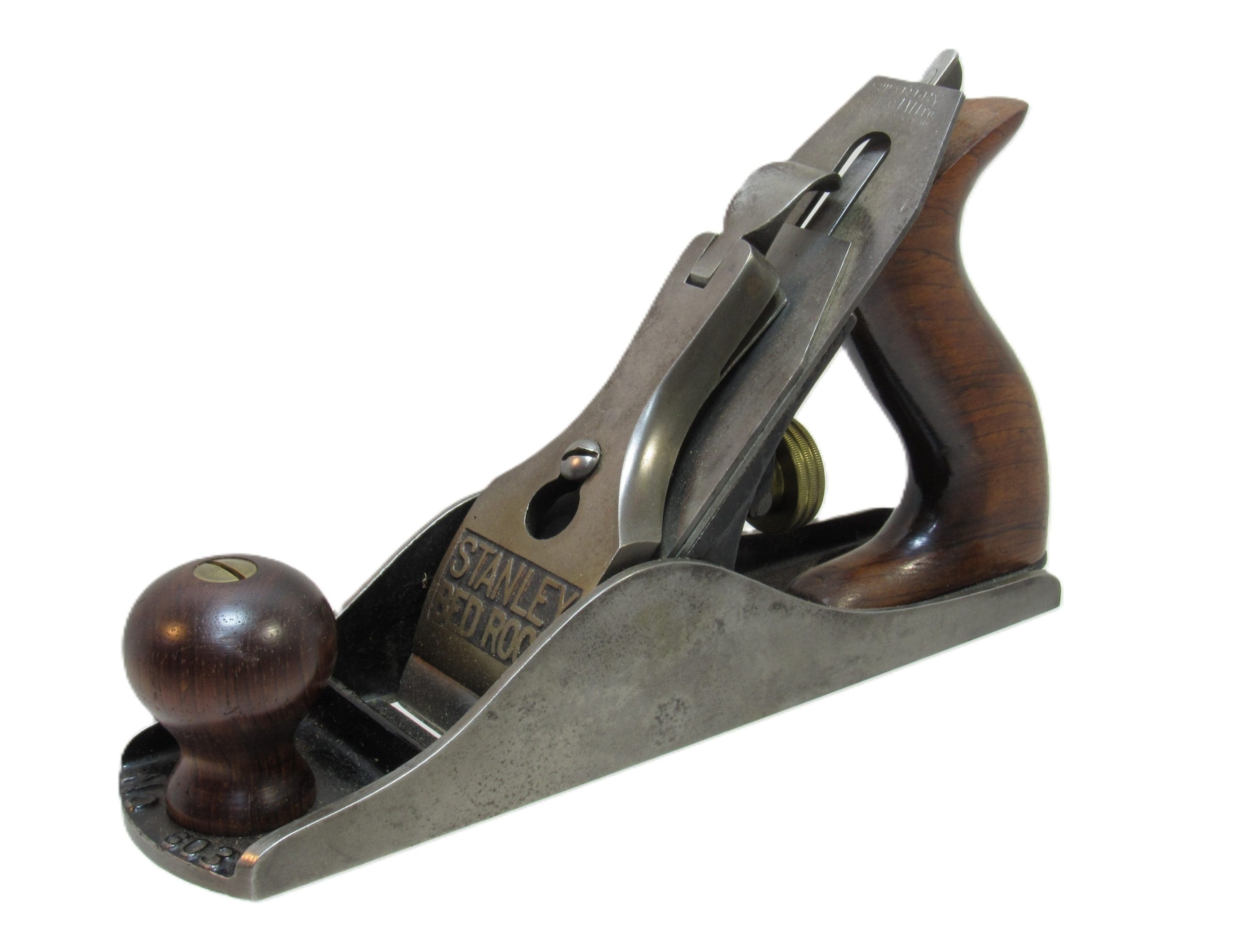 Extra Fine Stanley # 603 Round Side Bedrock Smoothing Plane With Two ...