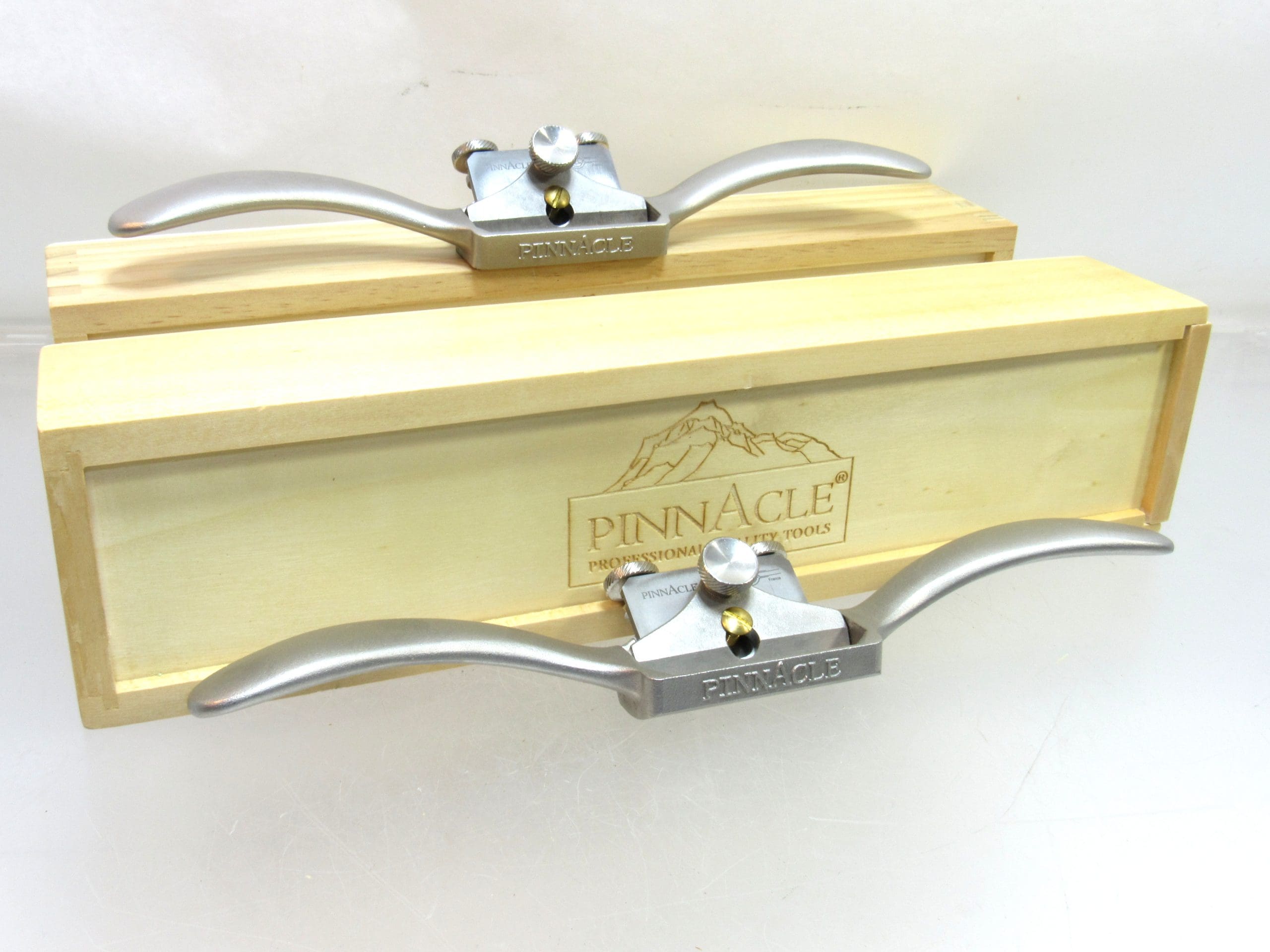 Awesome Pair of Pinnacle # 151 Adjustable Spokeshaves Flat & Round in ...