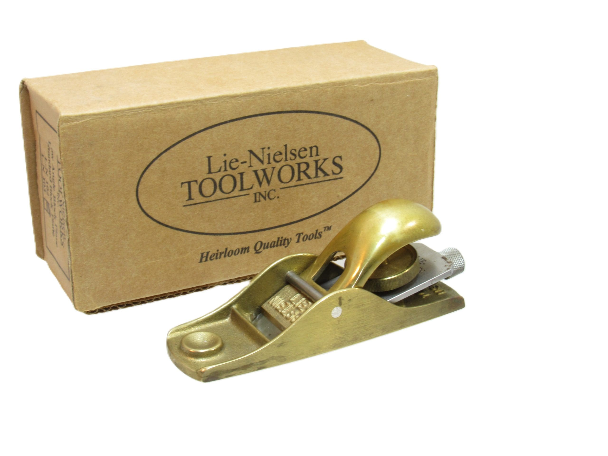 Signed Thomas Lie Nielsen # 102 Low Angle Bronze Block Plane In ...