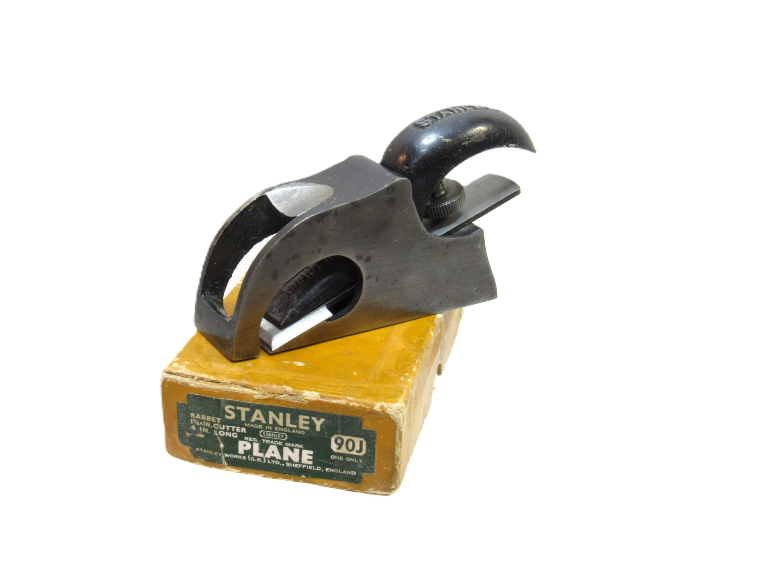 Great Stanley # 90J Bullnose Rabbet Plane In Original Box. - Michael ...