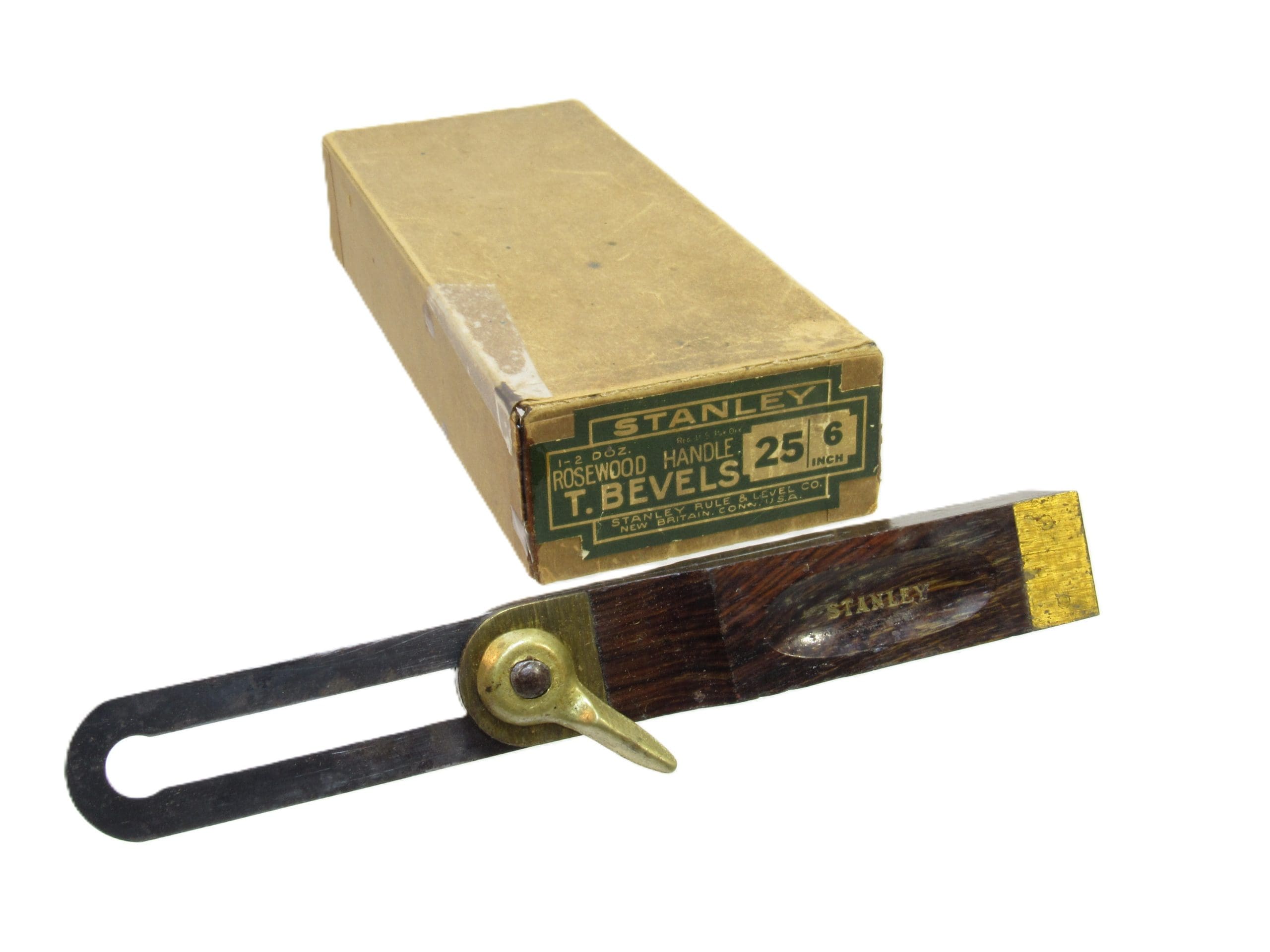 Super Nice Stanley # 25 6" Bevel Square In Original Box - Michael ...