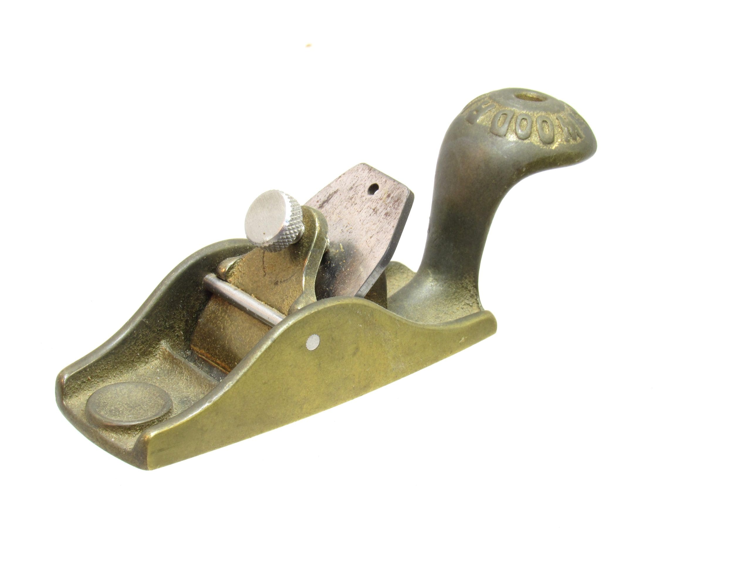 Superb Hard To Find Woodriver # 100 Flat Sole Bronze Tail Handled ...