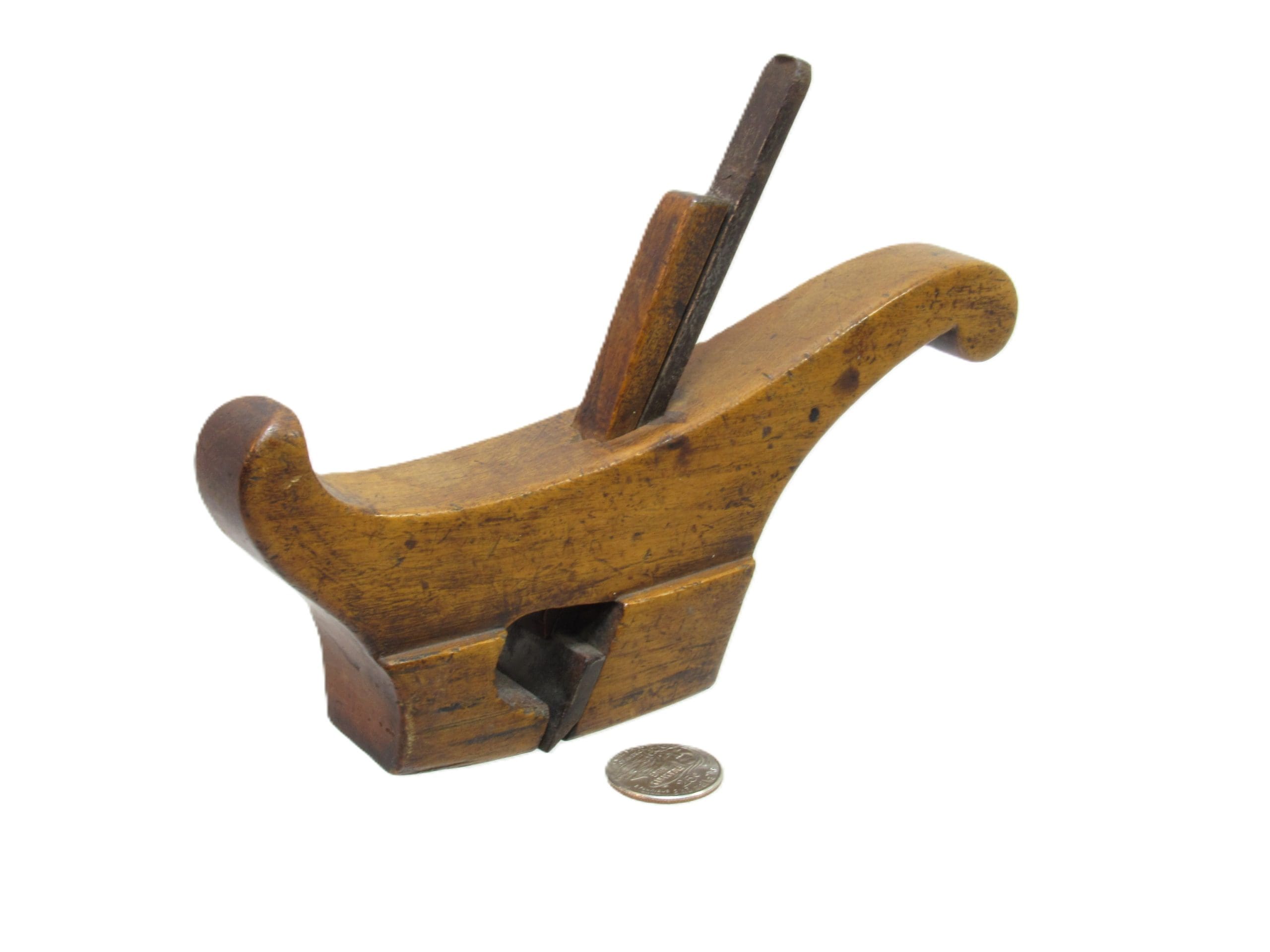 Superb Early Tail Handled Instrument / Carriage Makers Plane - Michael ...