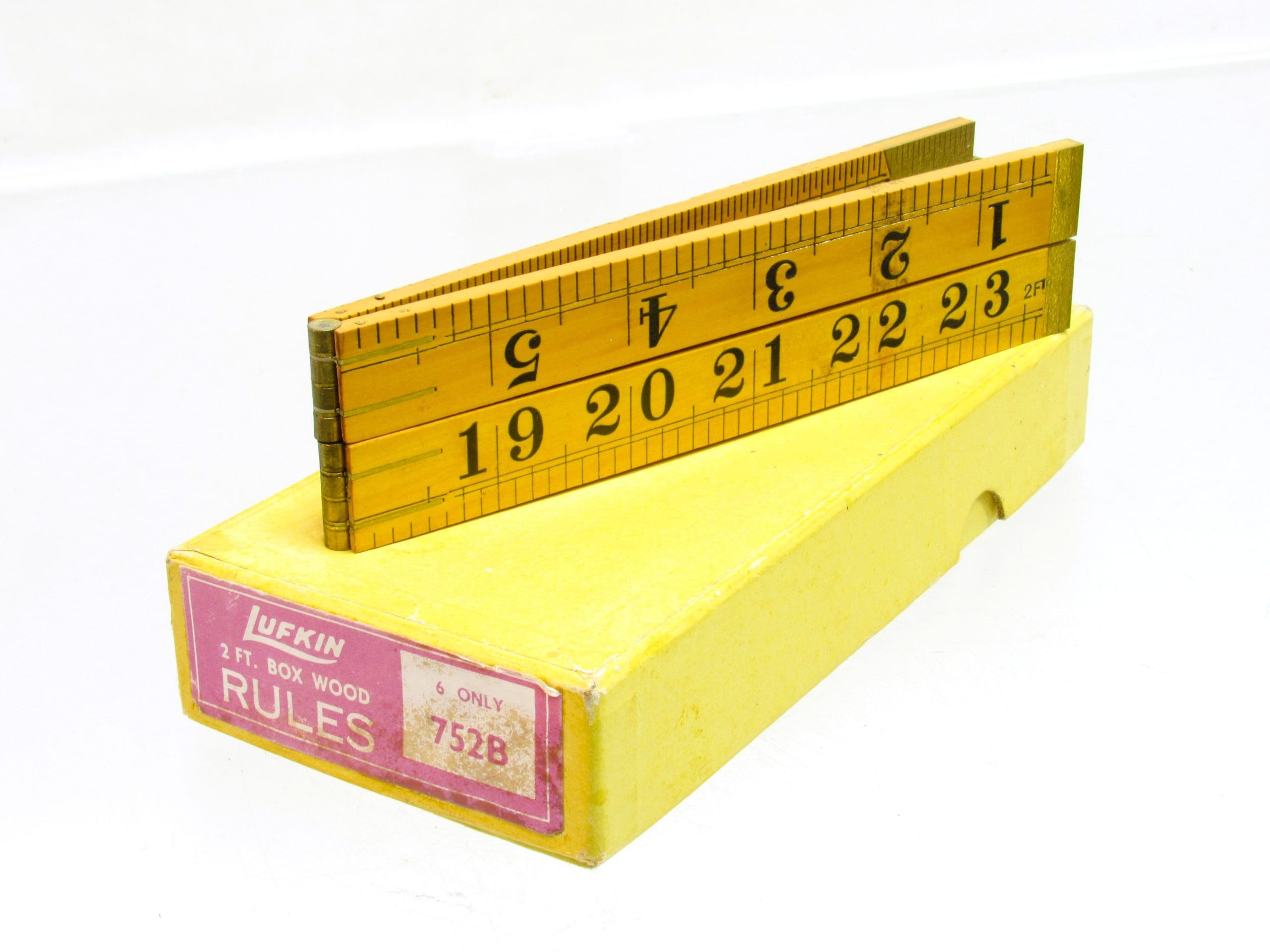 Superb Lufkin # 752B Rule In Original Box With Full Label - Michael ...