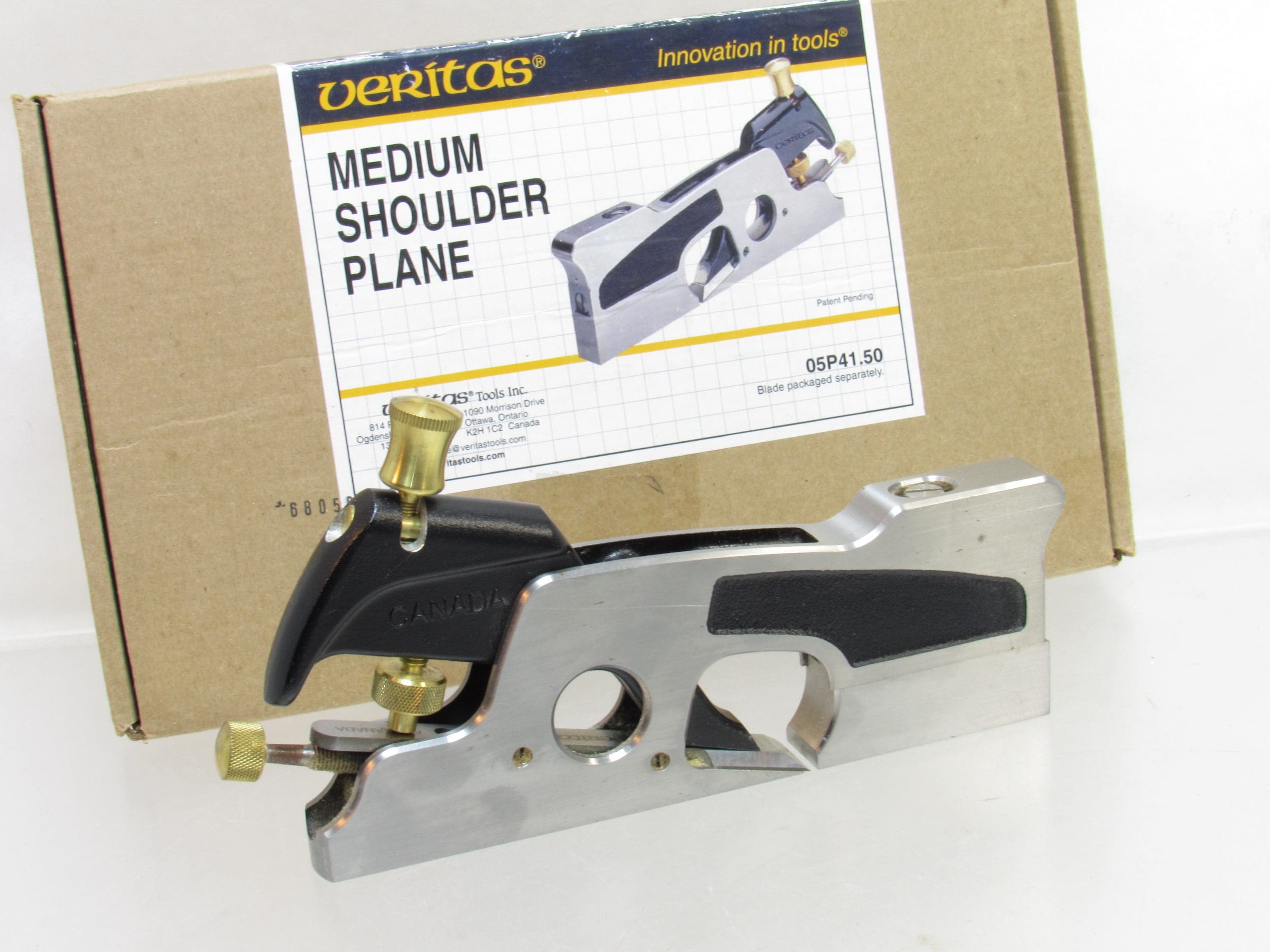 Veritas Medium Shoulder Plane In Box Great User - Michael Rouillard ...