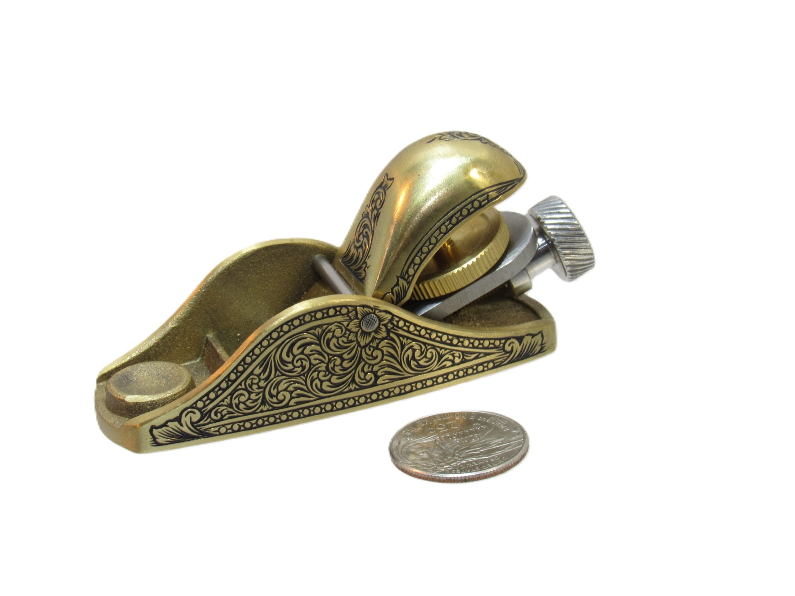 Amazing Highly Engraved Bronze Adjustable 101 Size Plane By MIKHAIL ...