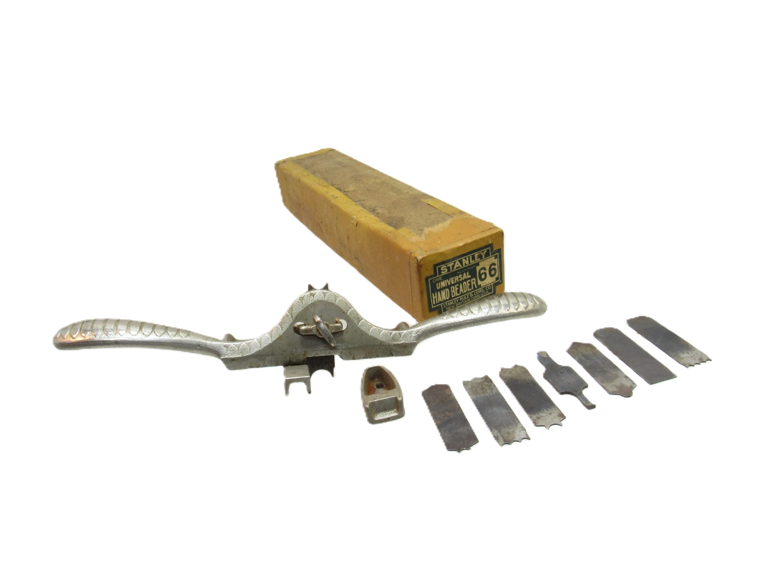 Fine Stanley # 66 Beader With Cutters and Fence In Original Box ...