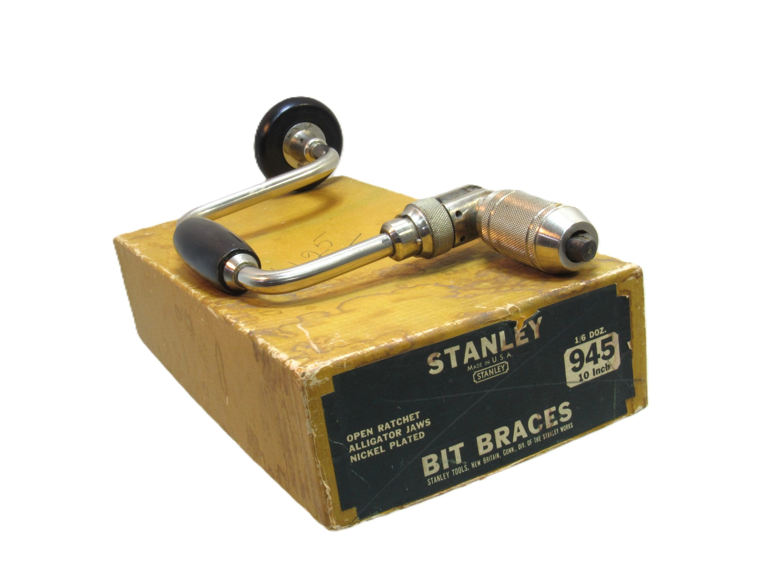 Mint Stanley No 945 10" Bit Brace In Original Box - Michael Rouillard ...