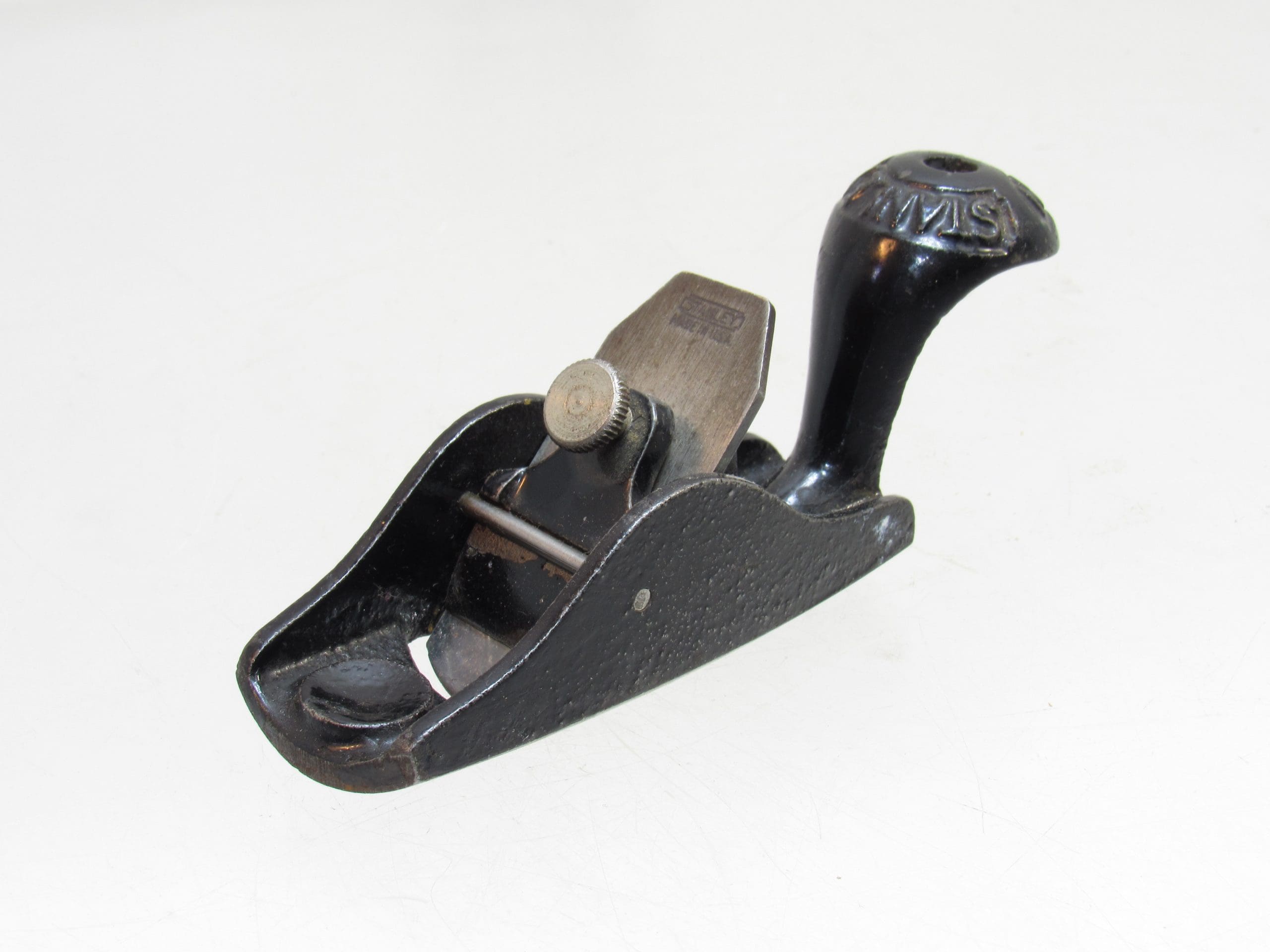 Superb Stanley # 100 1/2 Curved Sole Tail Handled Block Plane - Michael ...