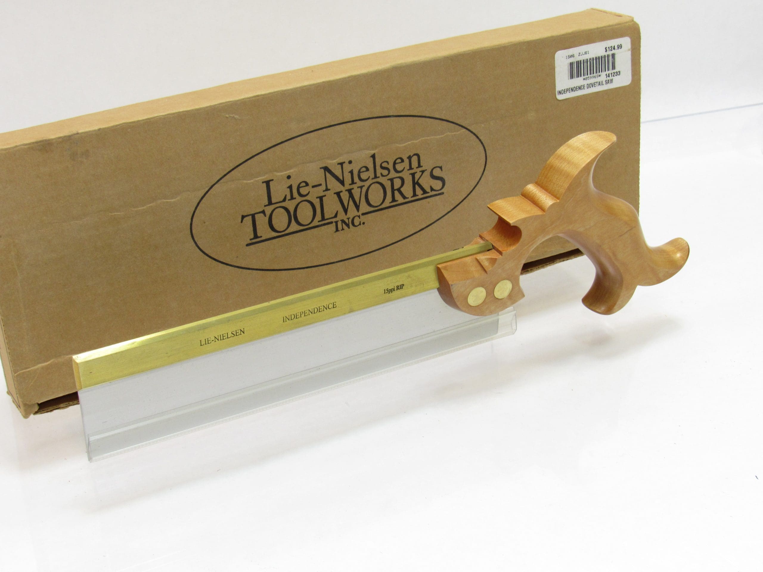 Unused In Box Lie Nielsen Independence Dovetail Saw 15 PPI Rip Figured ...