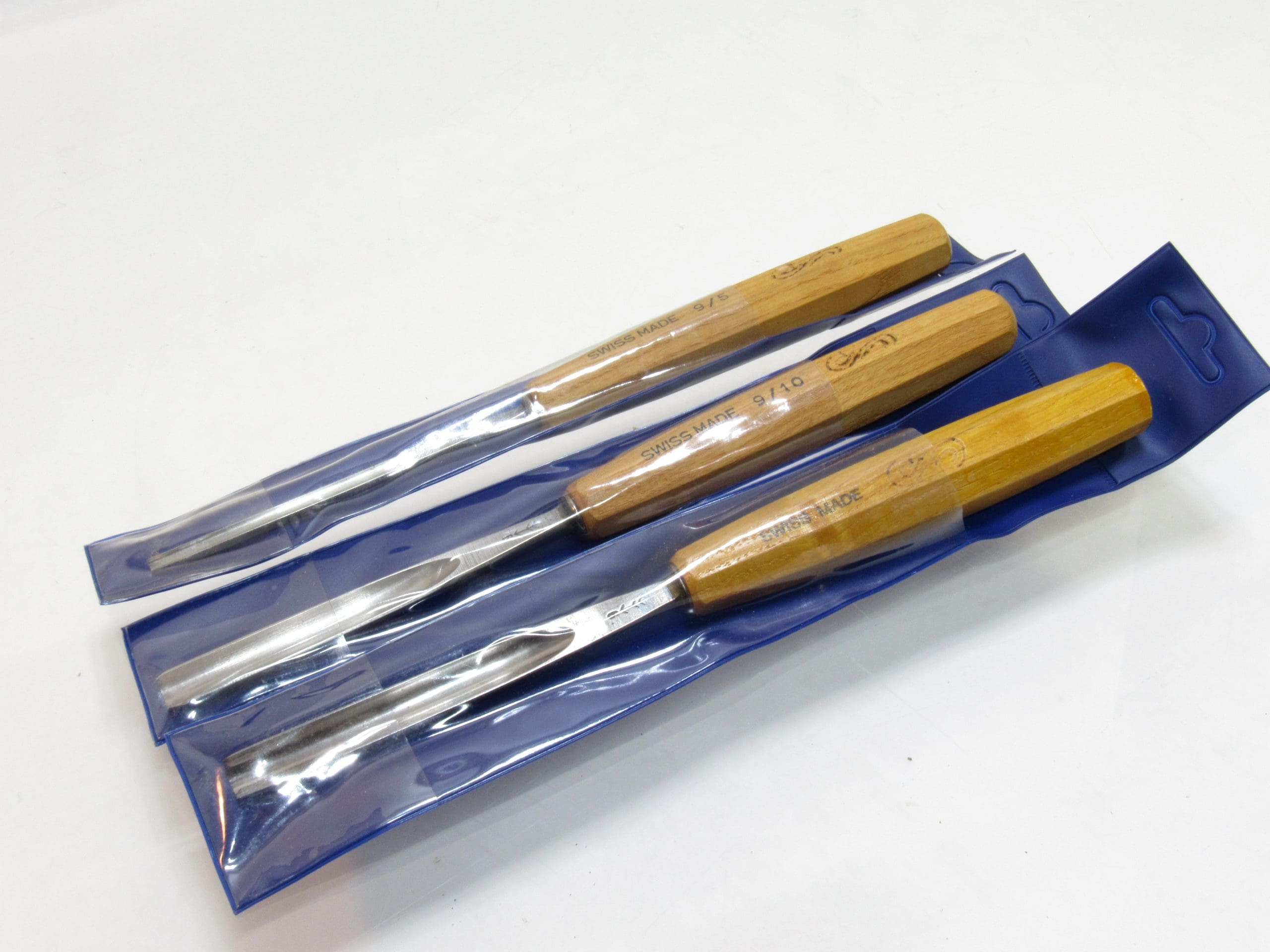Superb Set of 3 Pfeil Swiss Made Carving Chisels No 9 Sweep Gouge 9/10 ...