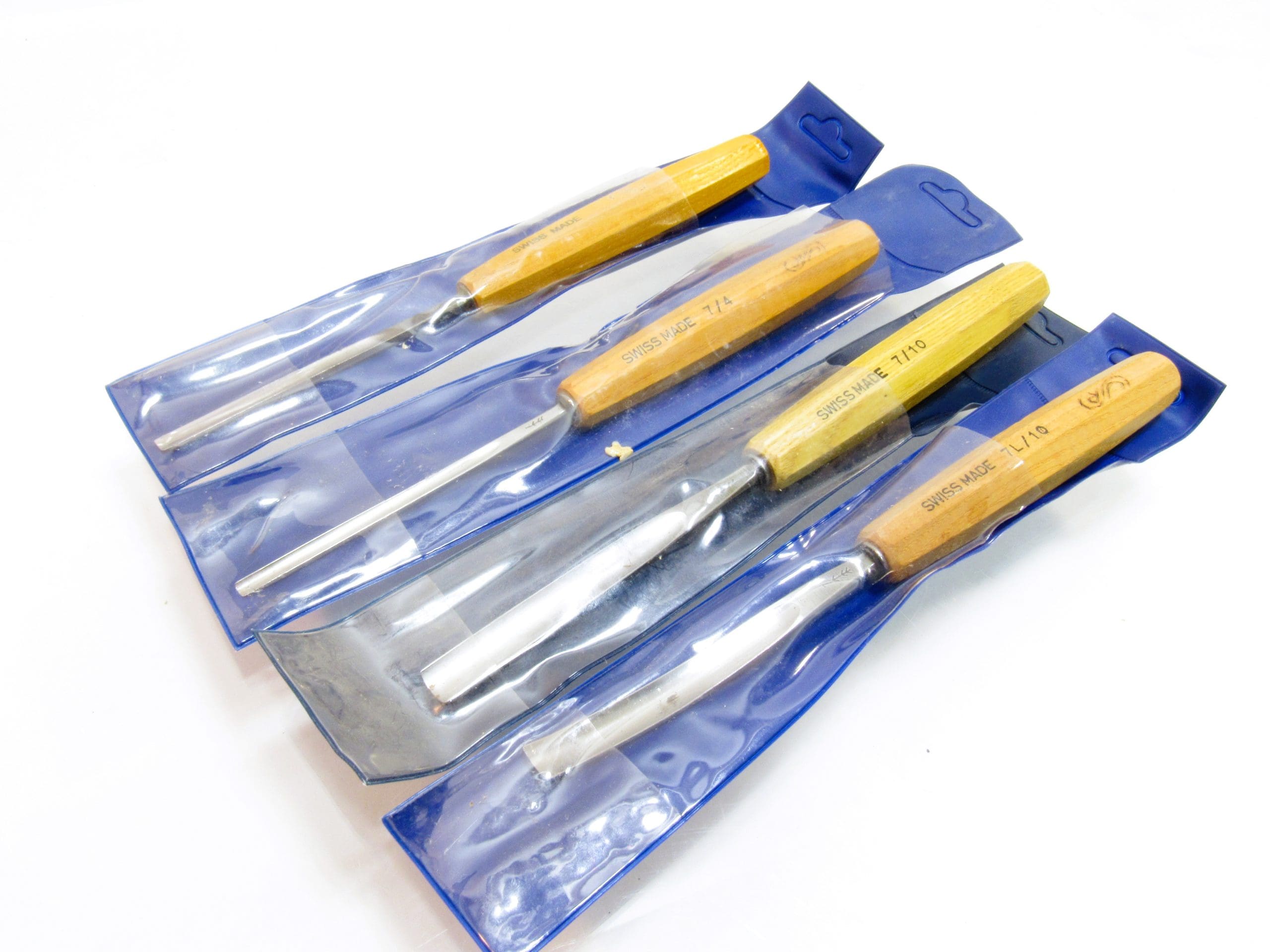 Superb Set of 4 Pfeil Swiss Made Carving Chisels No 7 Sweep Gouge 7/10 ...