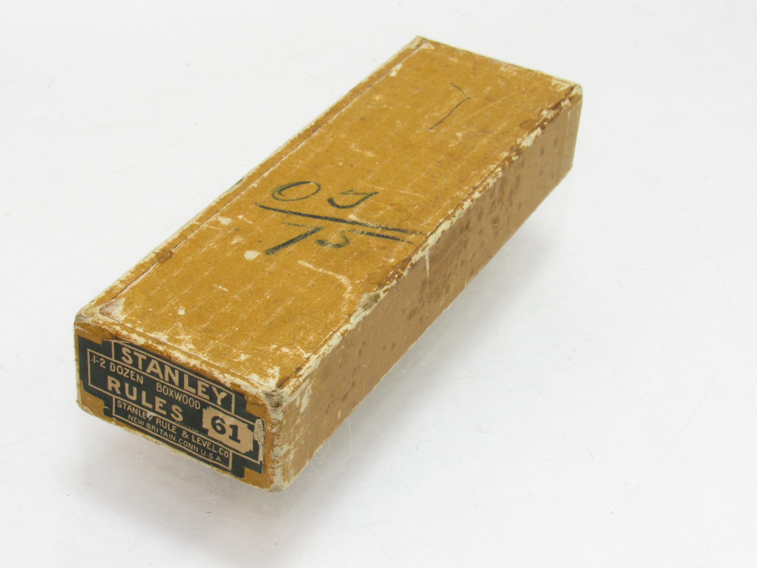 Box Of 4 Stanley # 61 Carpenters Rules In Rare Box - Michael Rouillard ...
